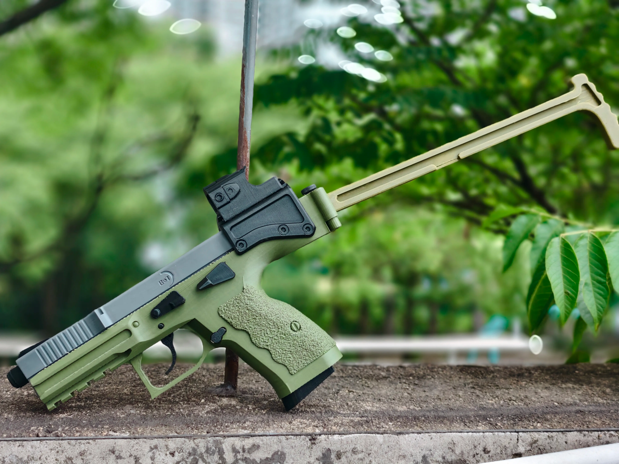 B&T USW A1 Pistol Carbine Weapon System Mini SMG - 补补觉去 | Nexprint ...
