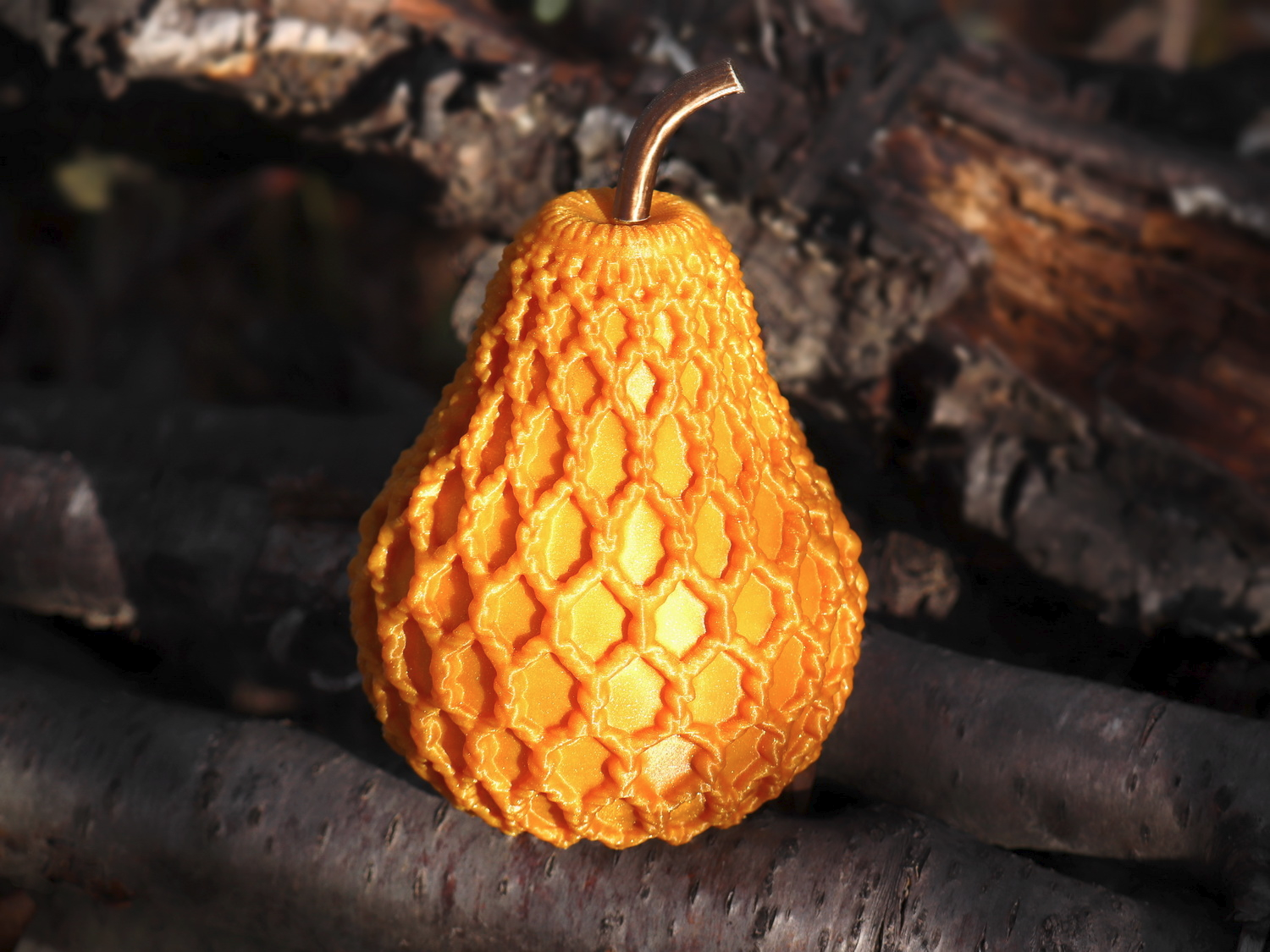 Knitted Pear - Crow_ck | Nexprint: Free 3D Model Downloads