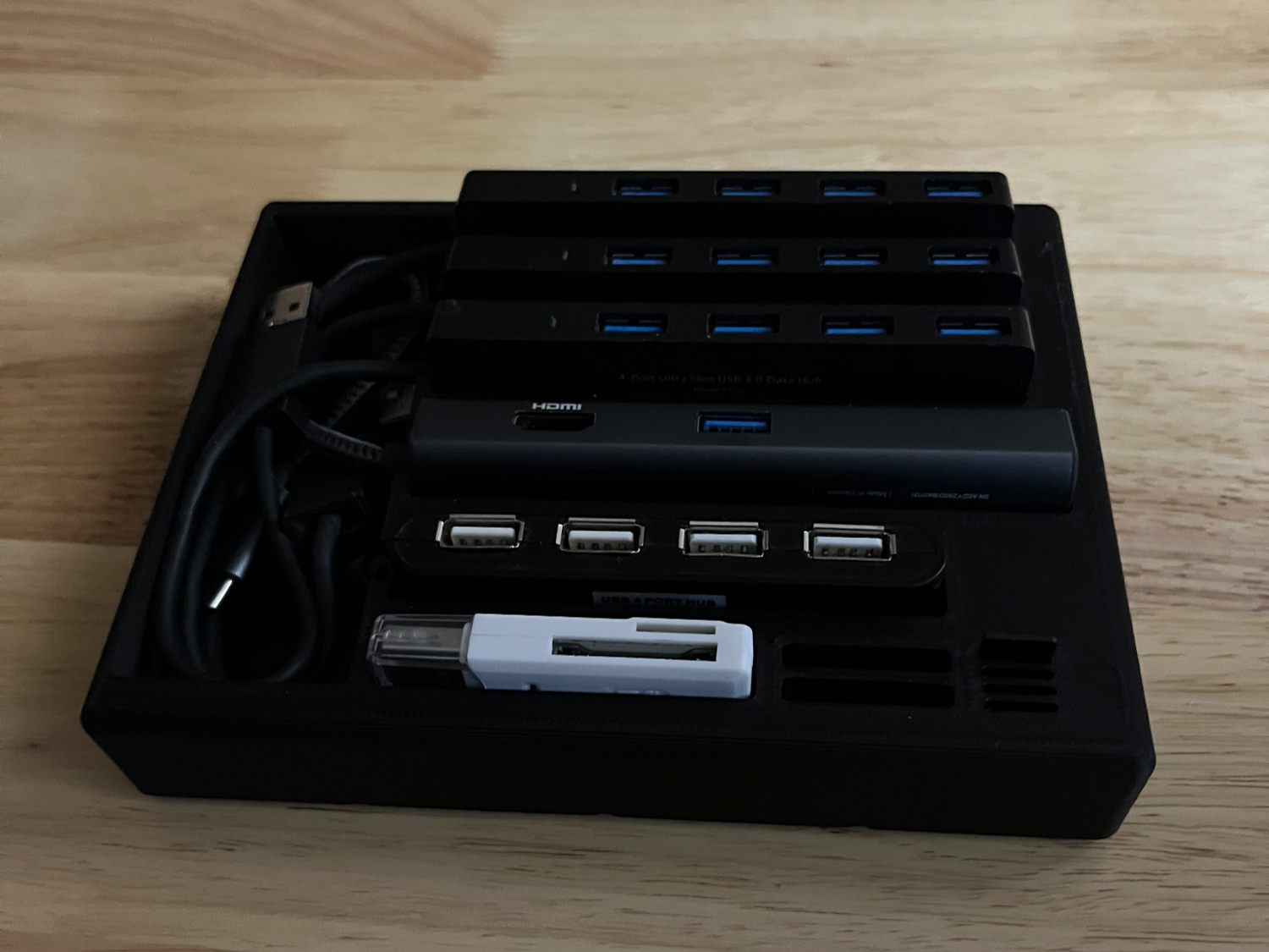 3x4 Gridfinity USB Hub Storage - ArtemusPrime_137 | Nexprint: Free 3D ...