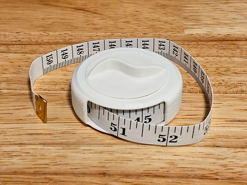 Soft Measure Tape Spool (No Supports or Hardware Needed) - Halfway ...