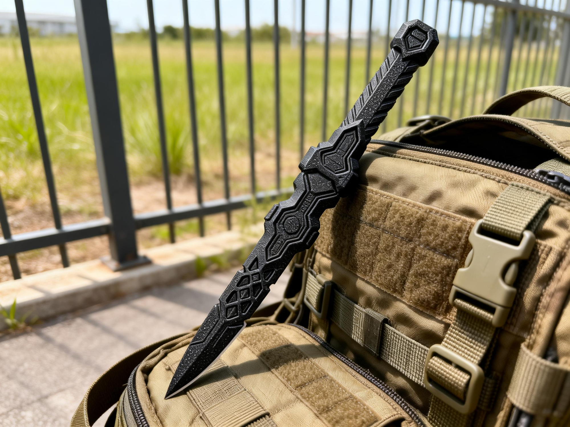 Dark Ridge Rune-Carved Throwing Knife · Soul-Binding Armor-Shredding ...
