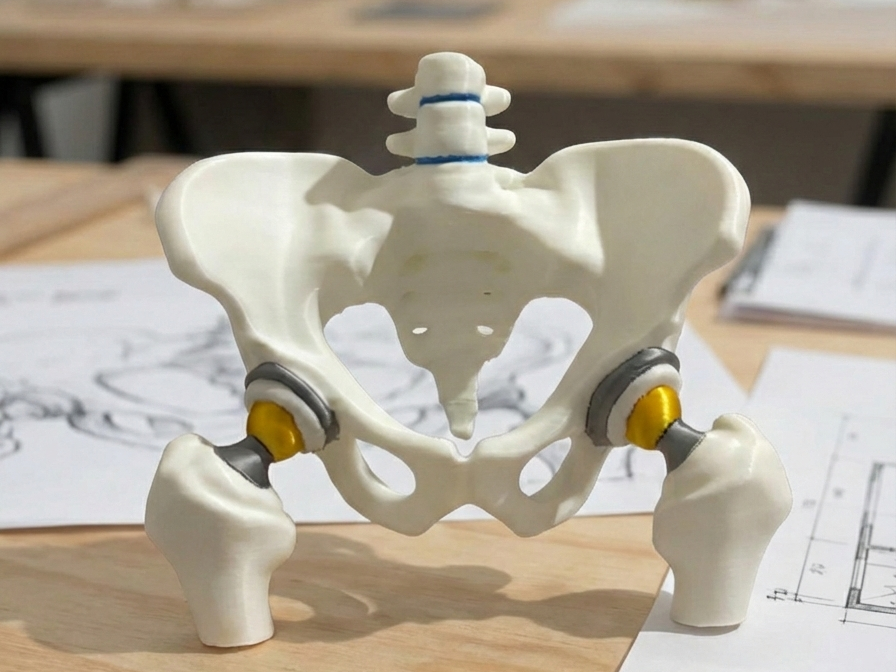 Bilateral Hip Prosthesis - Big Simi | Nexprint: Free 3D Model Downloads