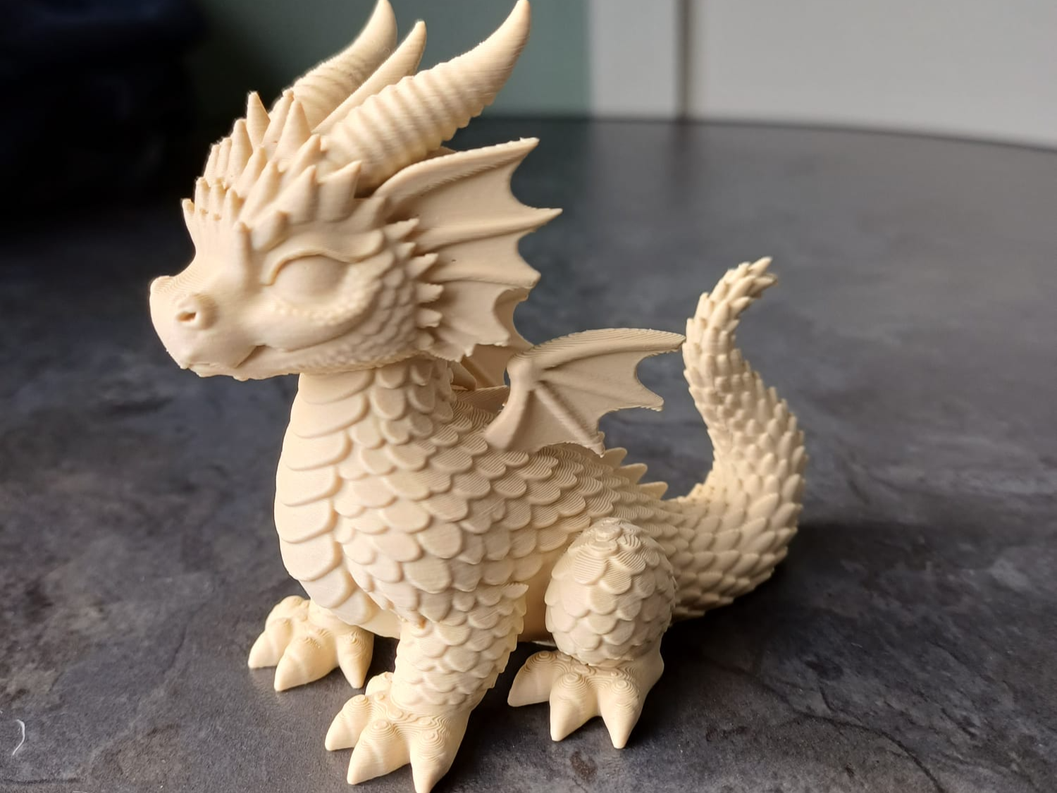 Baby Dragon Figurine - Koffiekoek | Nexprint: Free 3D Model Downloads