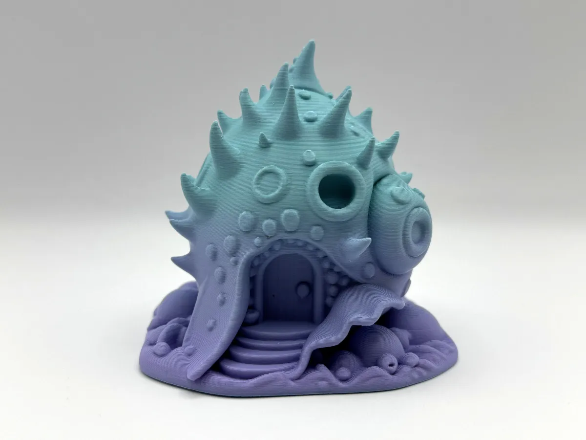 Undersea Conch Shell House - Stigern | Nexprint: Free 3D Model Downloads
