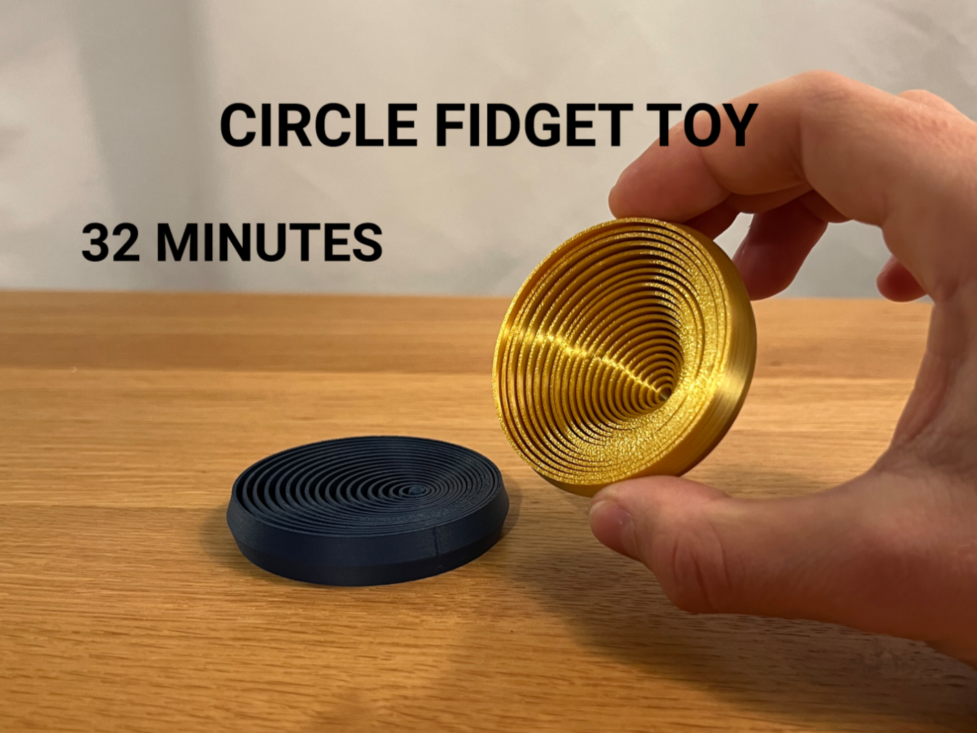 Circle Fidget Toy - fifindr | Nexprint: Free 3D Model Downloads