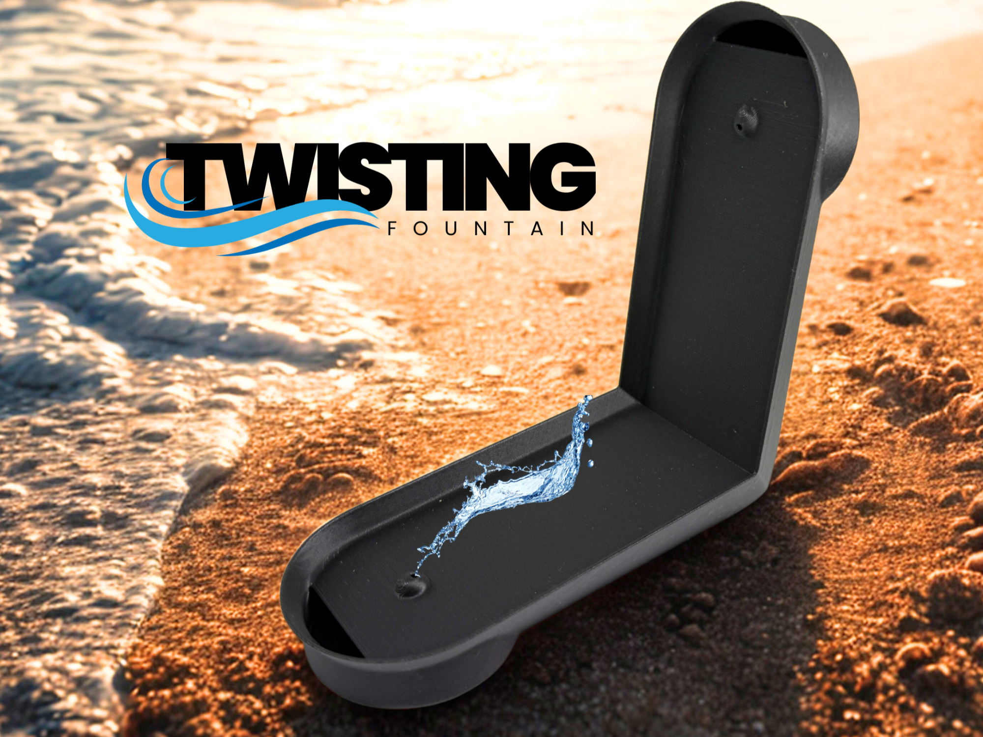 TWISTING FOUNTAIN FIDGET TOY / PRINT IN PLACE - Sektor 7 Studios ...