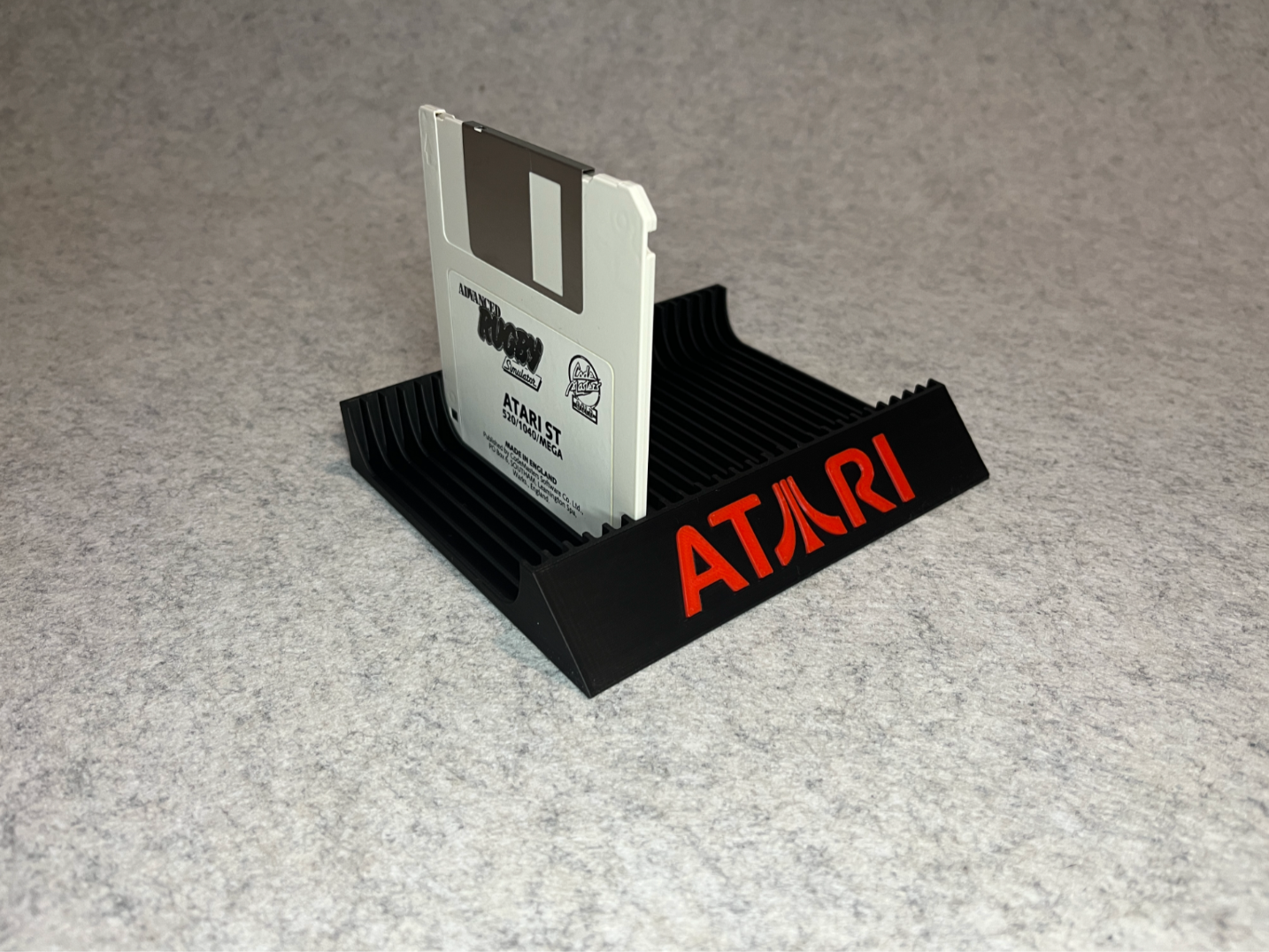 Stand holder for floppy discs Atari ST - design3d | Nexprint: Free 3D ...