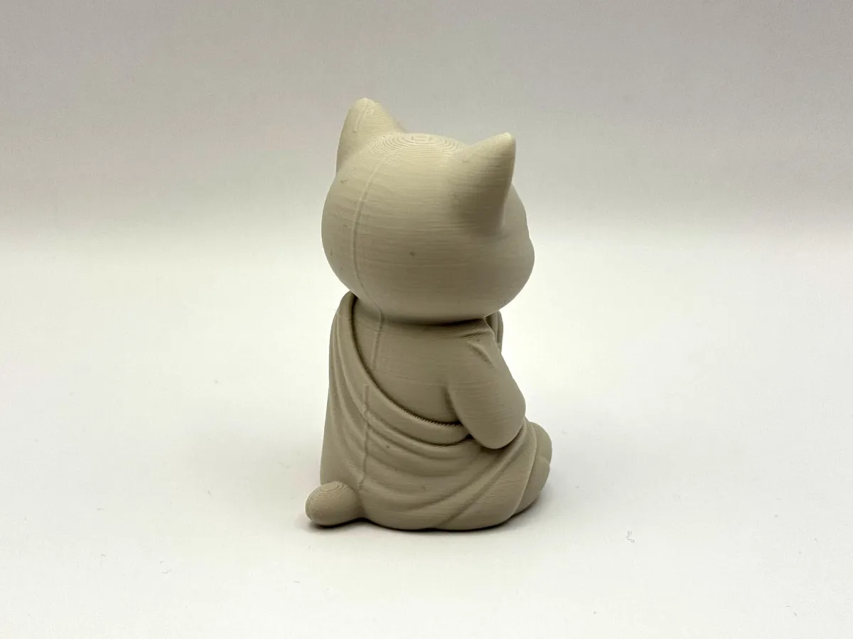 Zen Cat Meditating Monk - Stigern | Nexprint: Free 3D Model Downloads