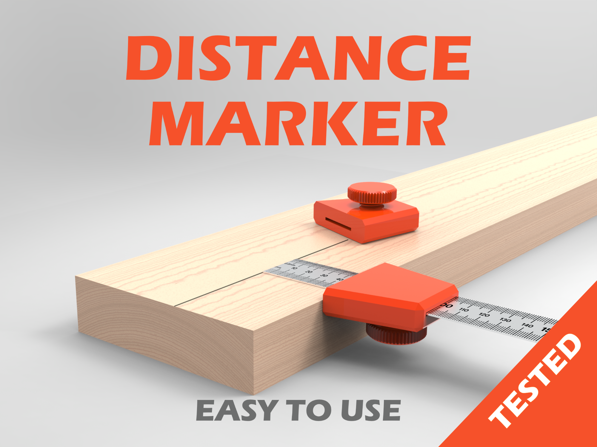 DISTANCE MARKER - LINE MARKER - (Tested) - ART TOO | Nexprint: Free 3D ...